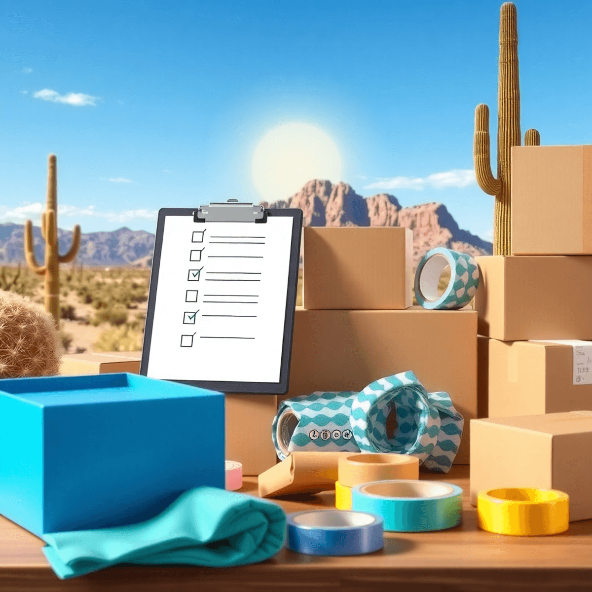 Ultimate Long Distance Moving Checklist for Phoenix Residents